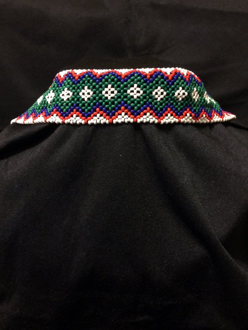 Bagobo Tribal Necklace (front Closure) - Right Angle Weave ...