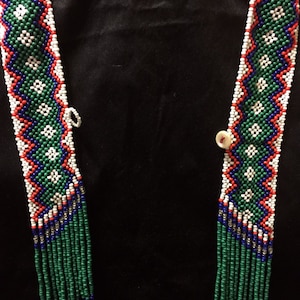 Bagobo Tribal Necklace (front Closure) - Right Angle Weave ...