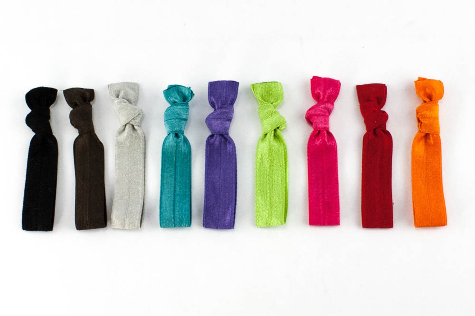 Princess Hair Tie Package - 3 Rhinestone Elastic Hair Ties That Double ...