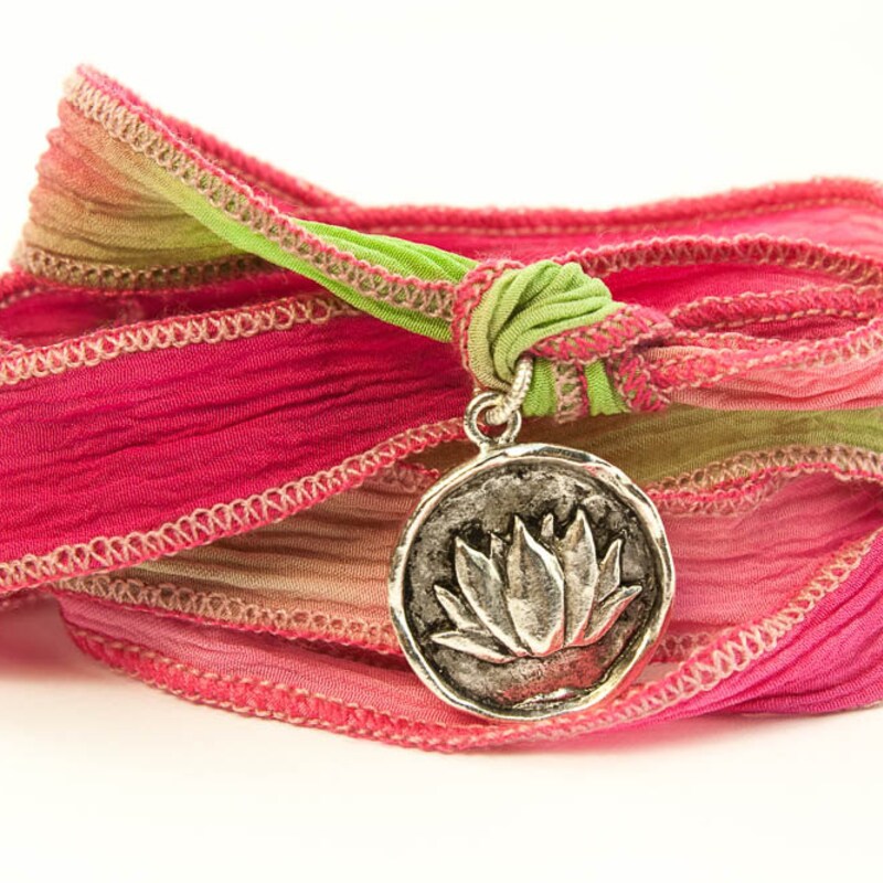Sari Silk Bracelet - Etsy