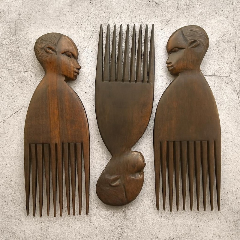 Afro Comb - Etsy UK