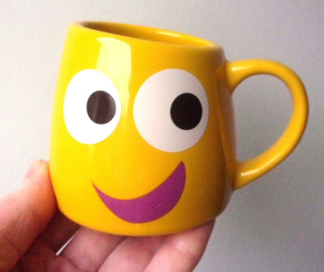 Cbeebies Memorabilia, BBC Kids Mug, Uk-themed Mug, Retro Mug, Smiley ...
