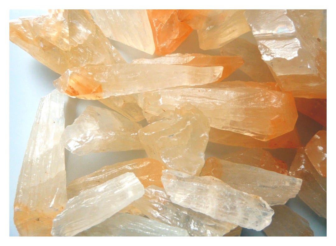 Raw Citrine Wand: Greek Yellow Quartz, 500g Bulk Lot, Ethical Gemstone ...