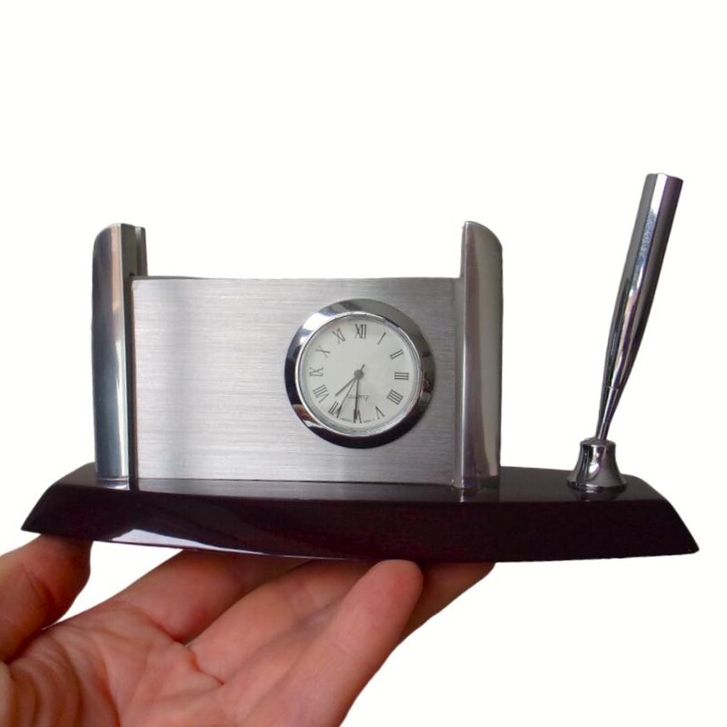 Mcm Desk Clock - Etsy