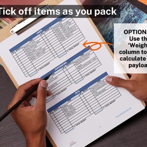 Road Trip Packing List Printable Travel Packing Checklist Camping ...