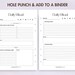 Daily Ritual Journal Printable Digital Daily Habits Tracker Morning ...