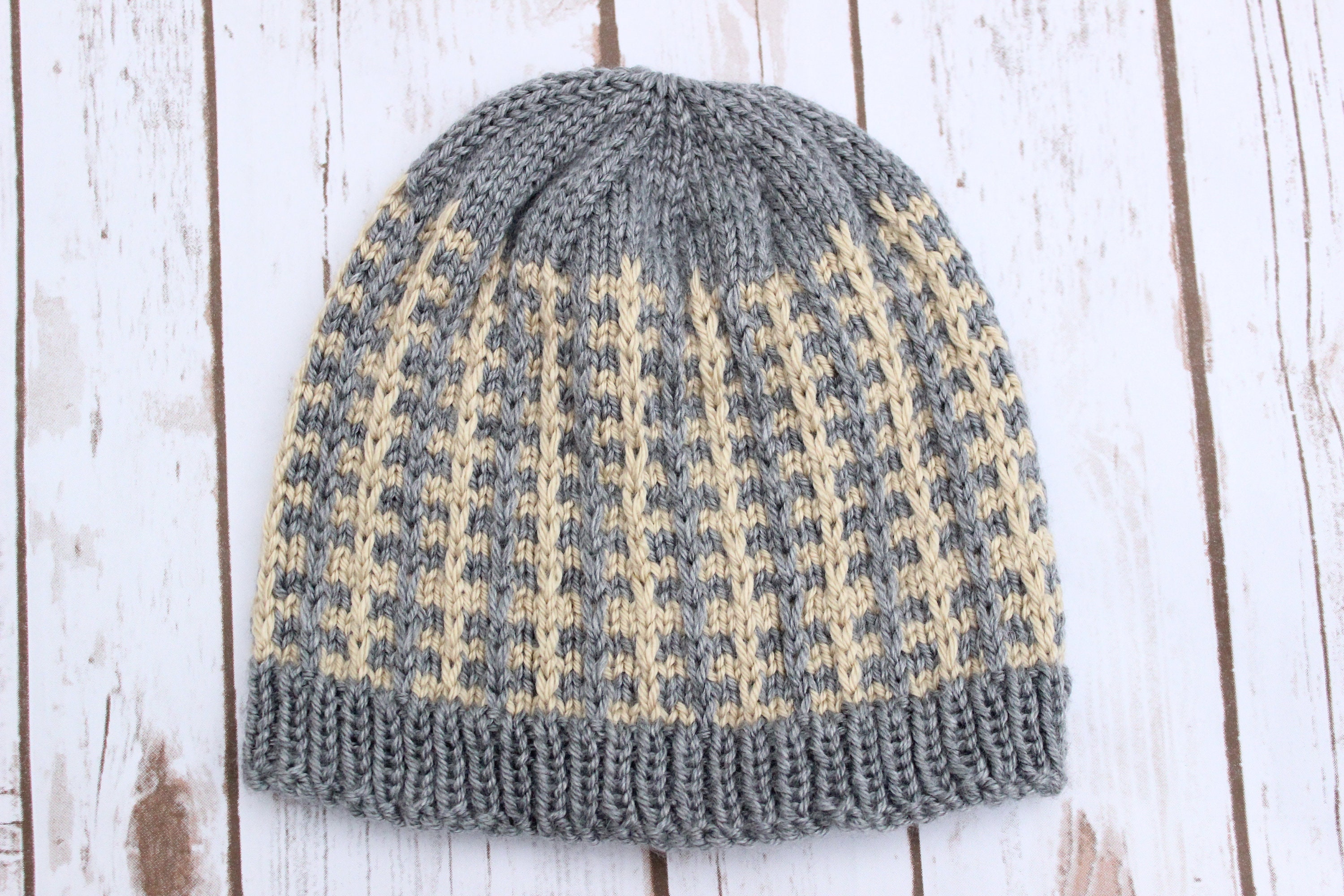 Knitting Pattern Mens Hat - Mans Hat Knitting Pattern - Mans Beanie ...