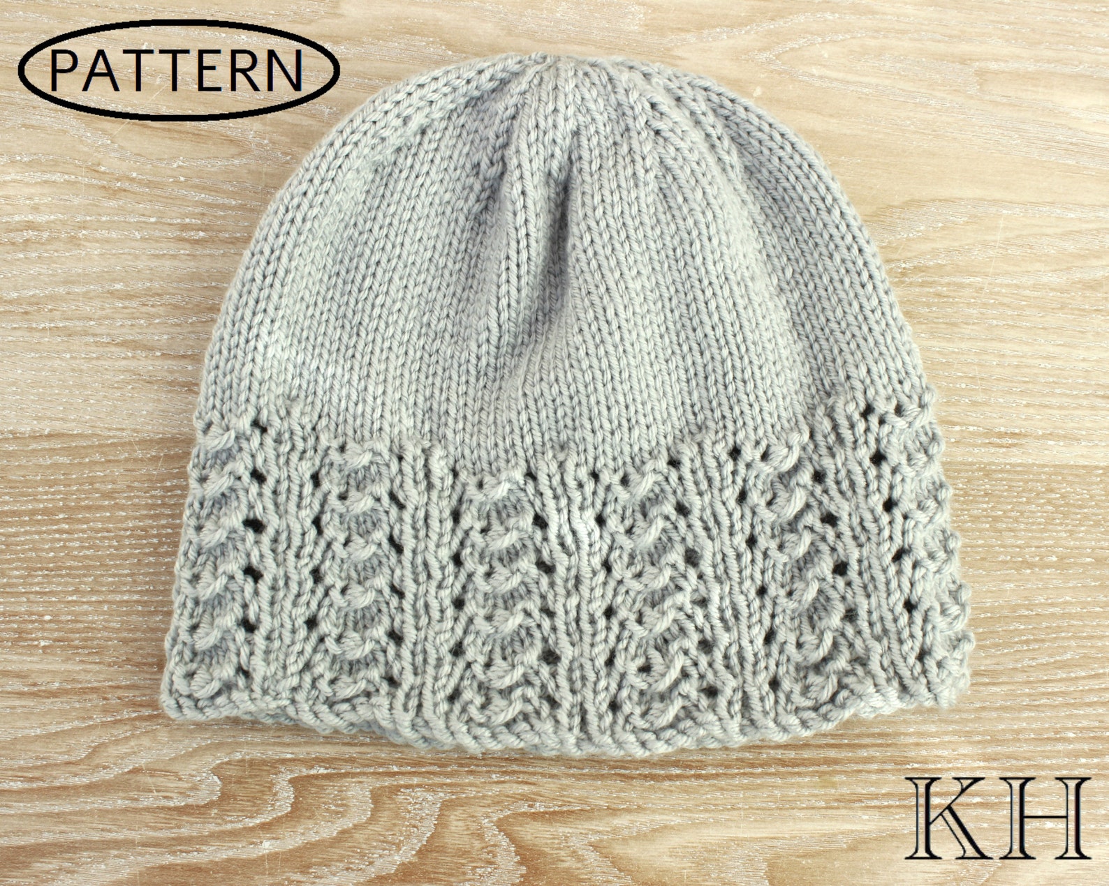 Knitting Pattern for Ladies Hat - Ladies Hat Pattern - Knit Hat Pattern ...