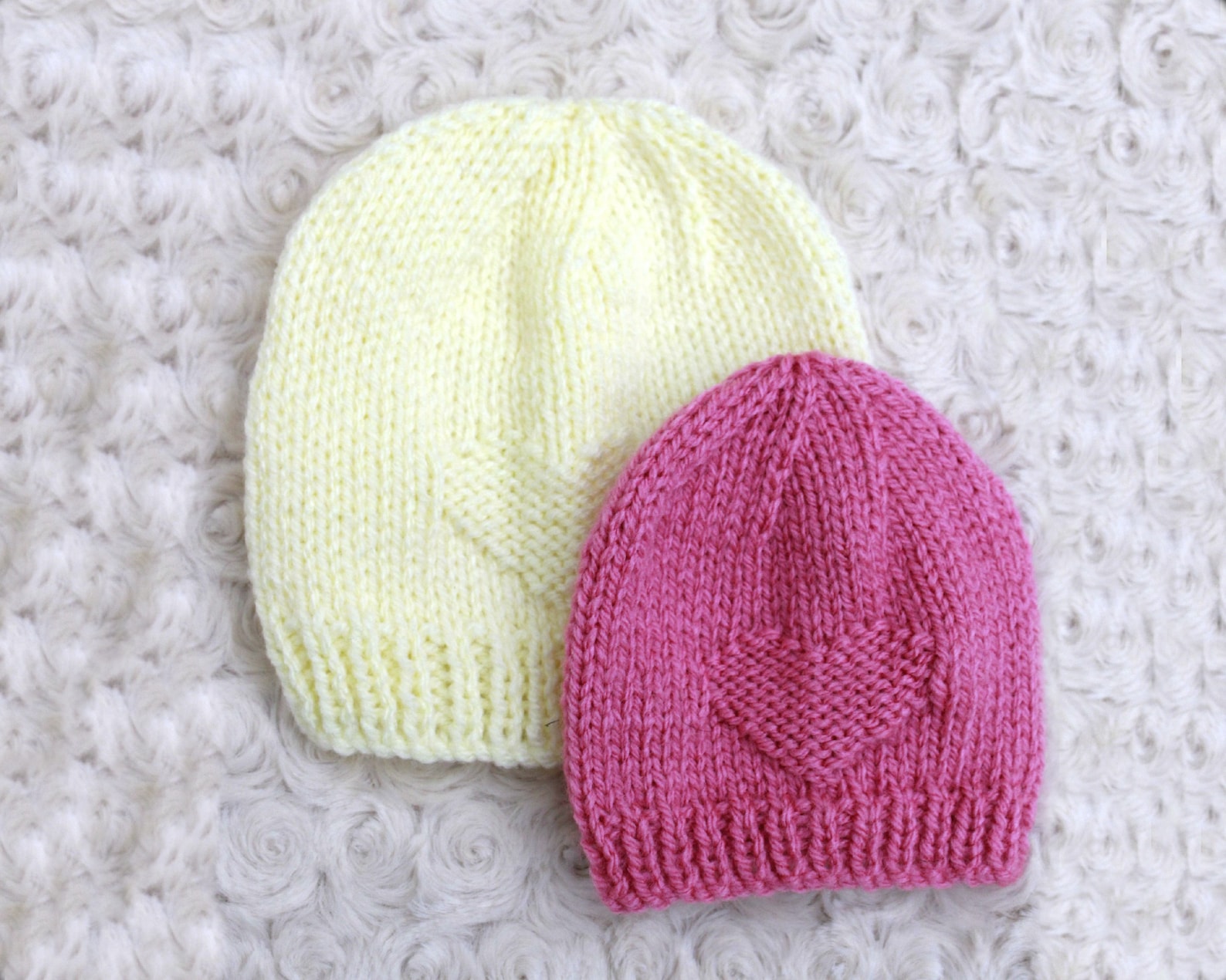 Knitting Pattern for Baby Hat Preemie & Newborn Hat Pattern Baby Hat ...