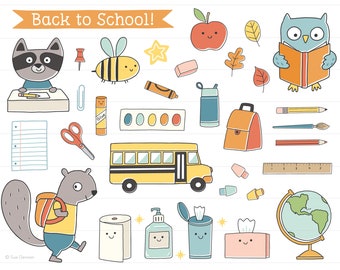 Halloween Clip Art Halloween Clipart Cute Halloween Clip - Etsy