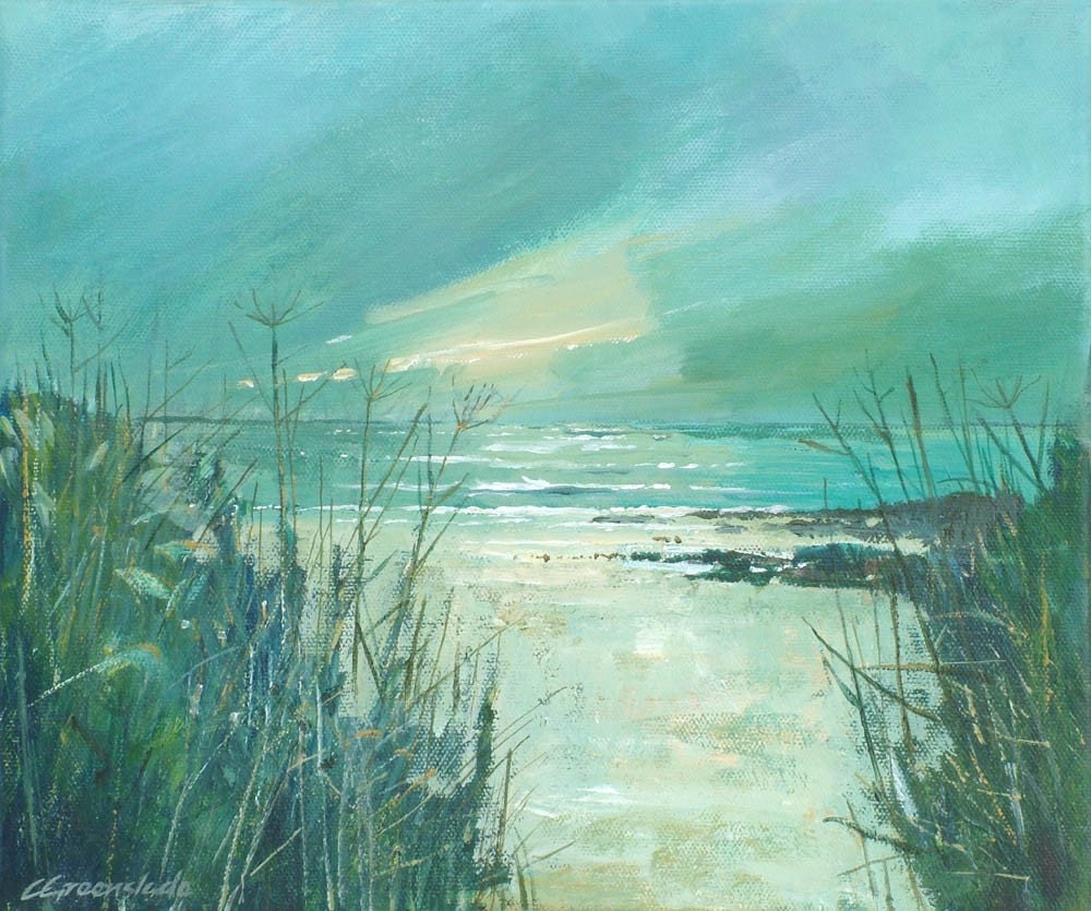 Giclee Print, Original Cornish Seascape, Coastal Art, Beaches, Made in ...