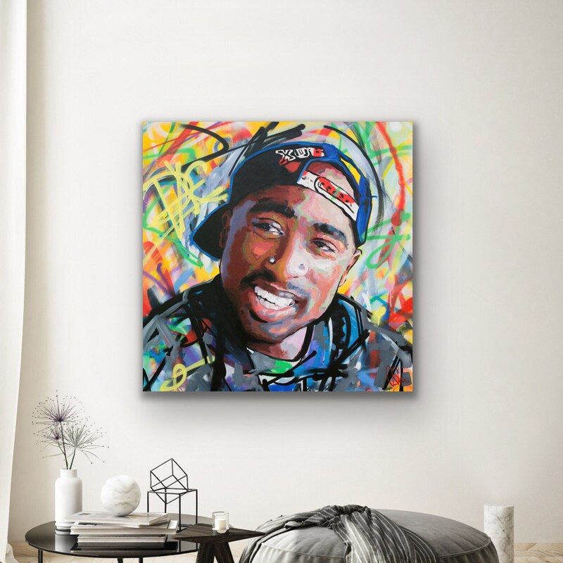 Tupac Art - Etsy