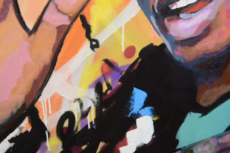 ASAP Rocky Original Painting 40 Art Hip Hop Rap | Etsy