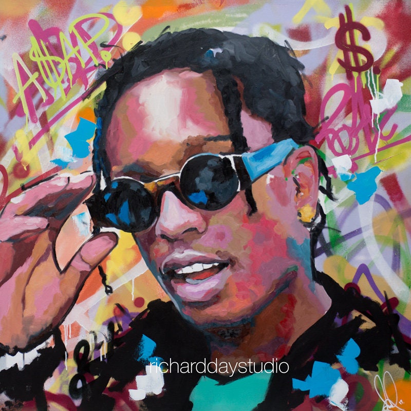 Asap Rocky Pop Art