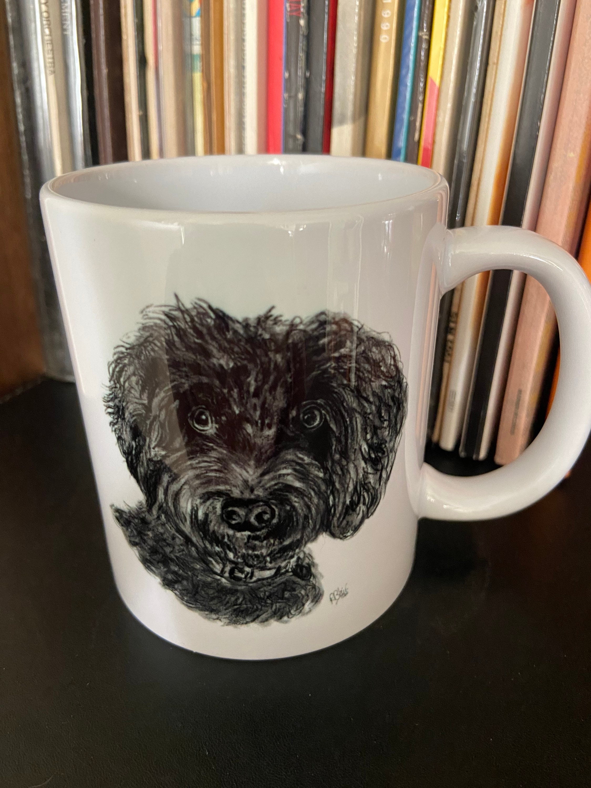 Cockapoo Coffee Mug Cute Black Cockapoo Ceramic Mug - Etsy UK