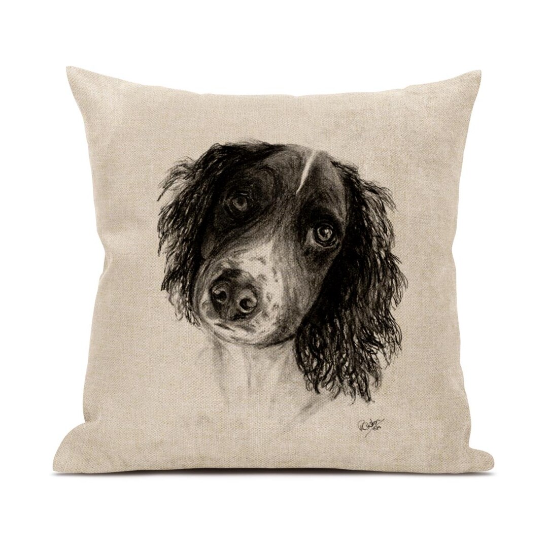 Springer Spaniel Cushion - Etsy UK
