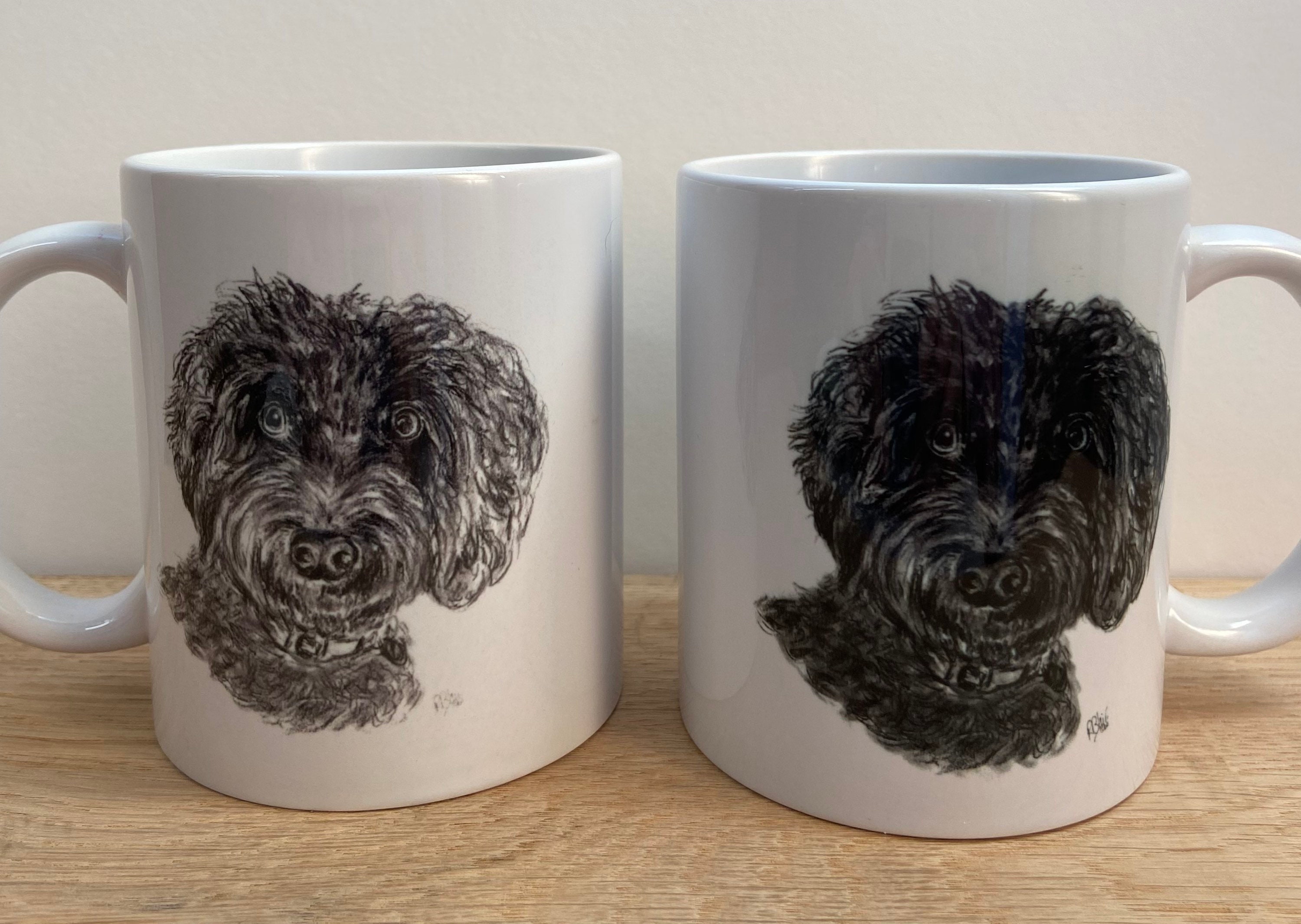 Cockapoo Coffee Mug Cute Black Cockapoo Ceramic Mug - Etsy UK