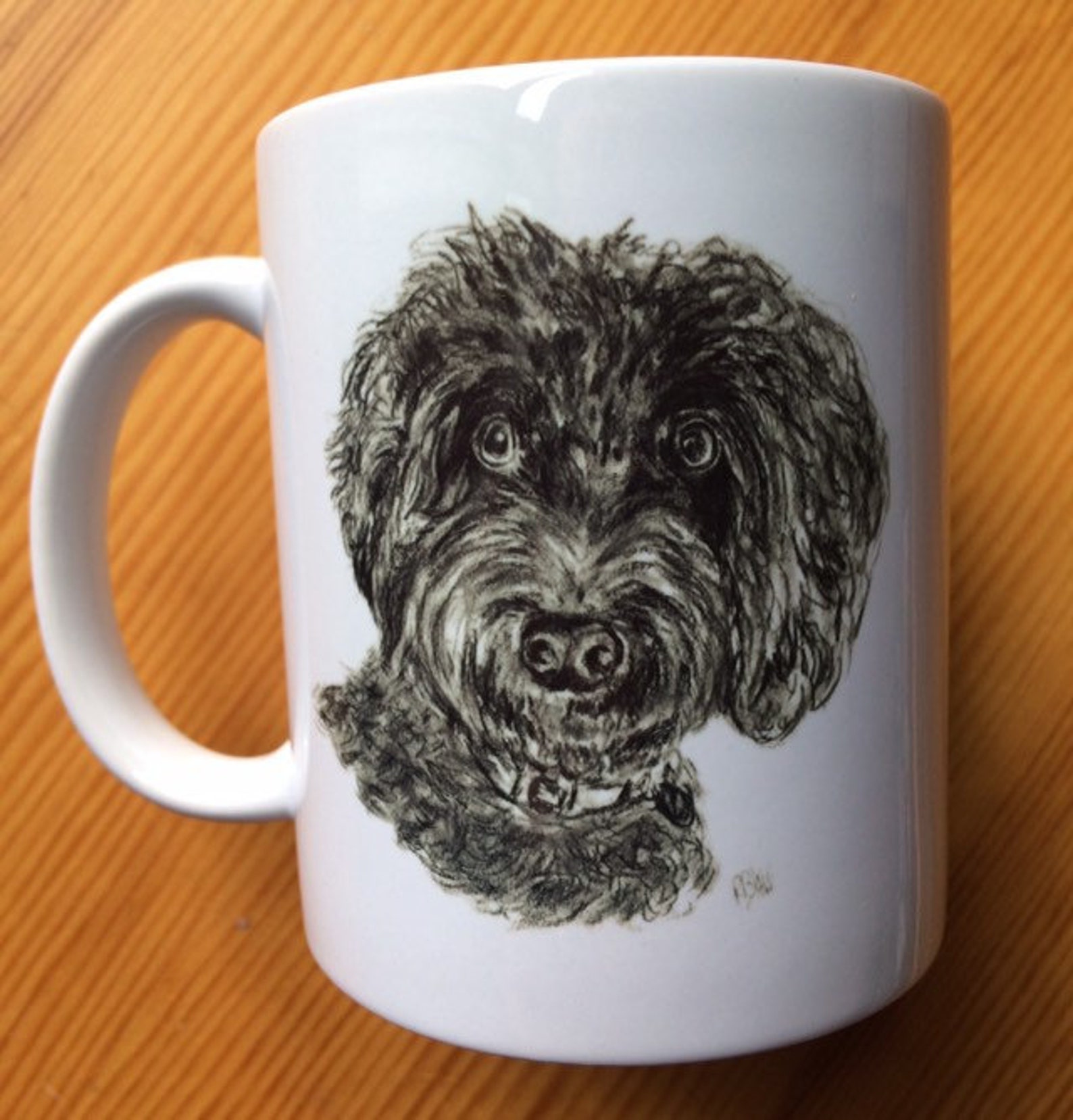 Cockapoo Coffee Mug Cute Black Cockapoo Ceramic Mug - Etsy