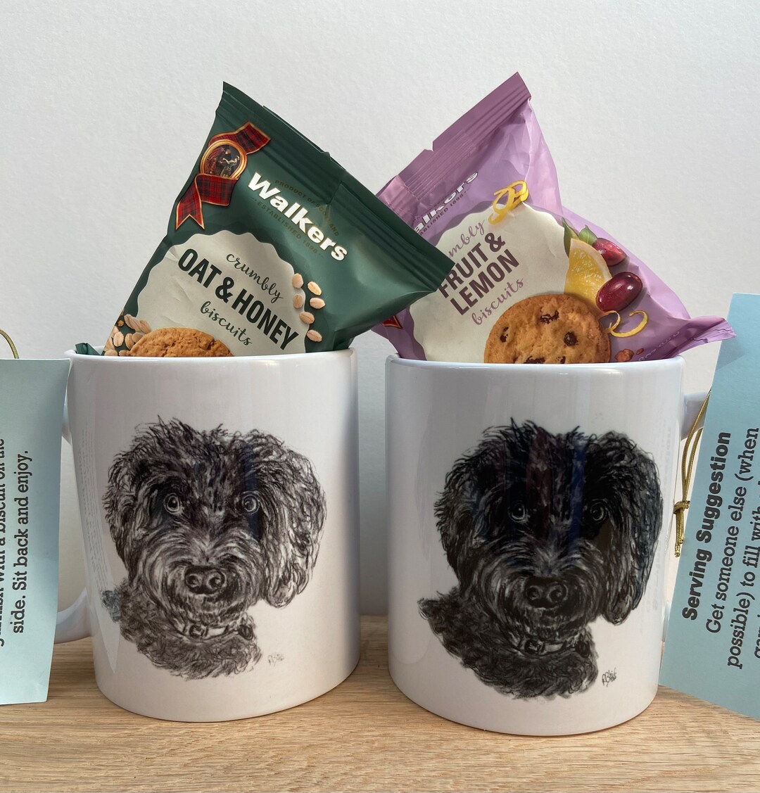 Cockapoo Coffee Mug Cute Black Cockapoo Ceramic Mug - Etsy