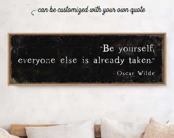 Oscar Wilde Sign - Etsy