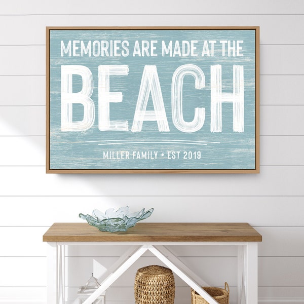 Weathered Beach Sign - Etsy
