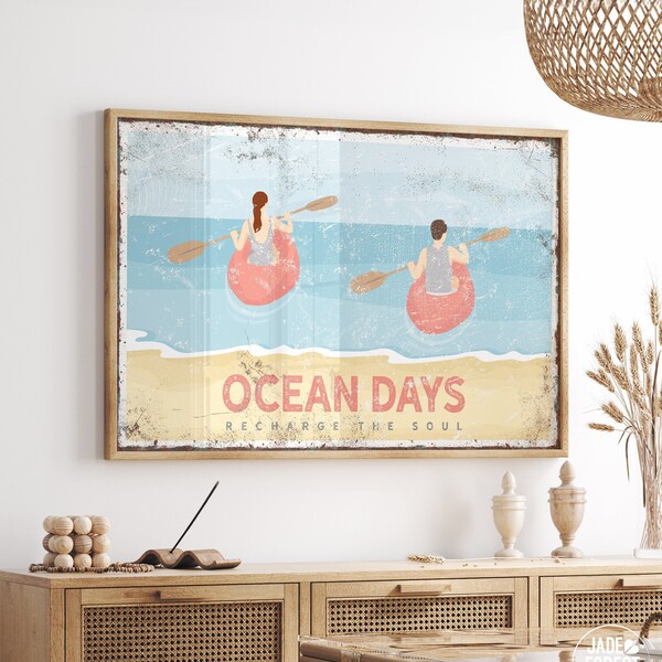 Retro Beach Decor - Etsy