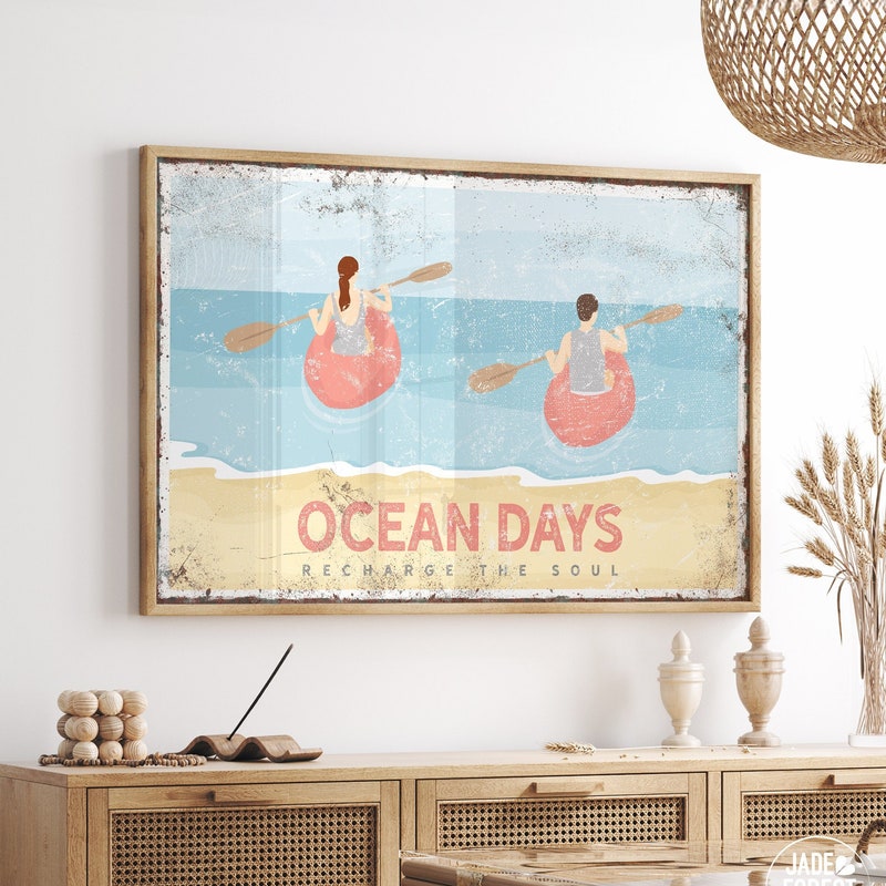 Retro Beach Decor - Etsy