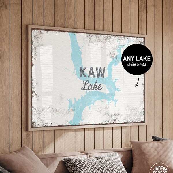 Lake Canvas - Etsy