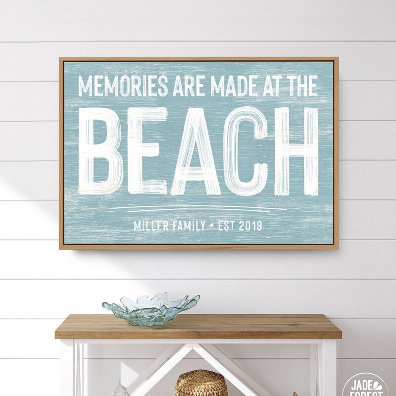Weathered Beach Sign - Etsy