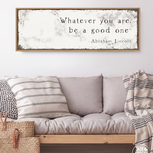 Be Yourself Art Print on Black > Vintage Sign With Custom Quote or ...