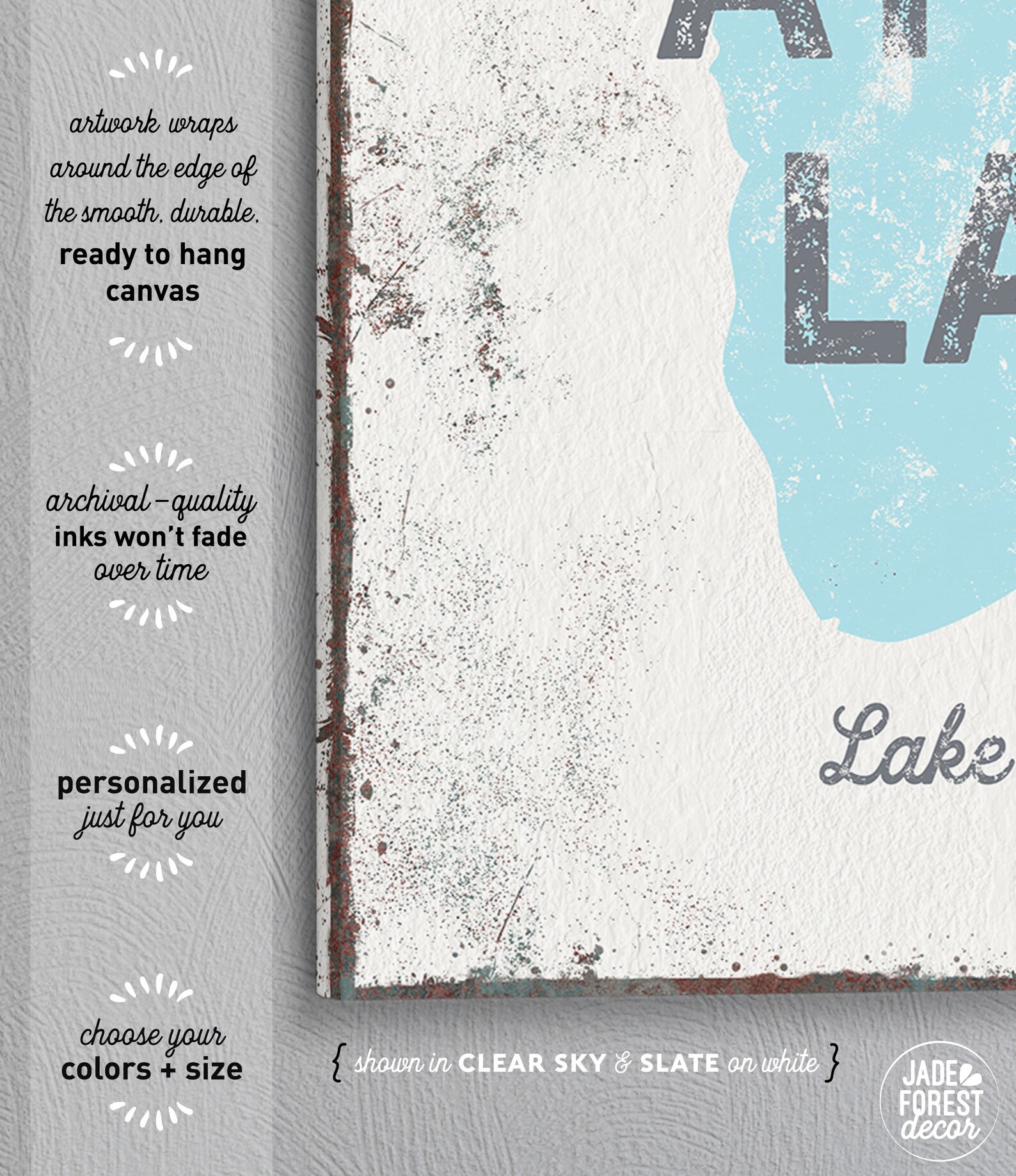 Custom LAKE MICHIGAN sign vintage life is better at | Etsy