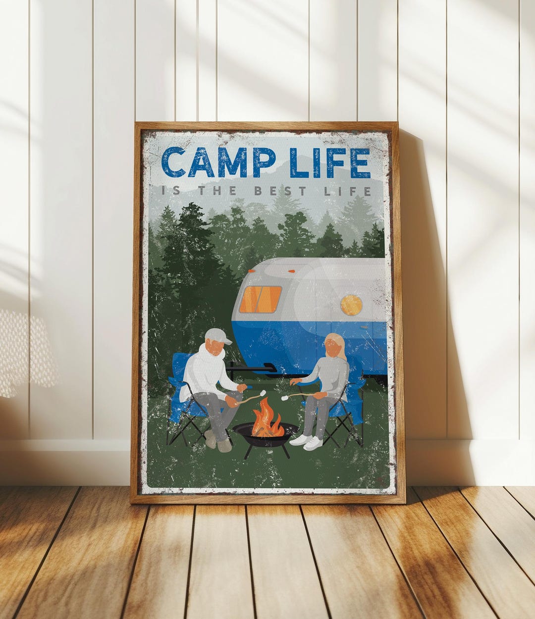 Campfire Signs, Camper Decor, Cabin Wall Decor, Custom Camping Sign ...