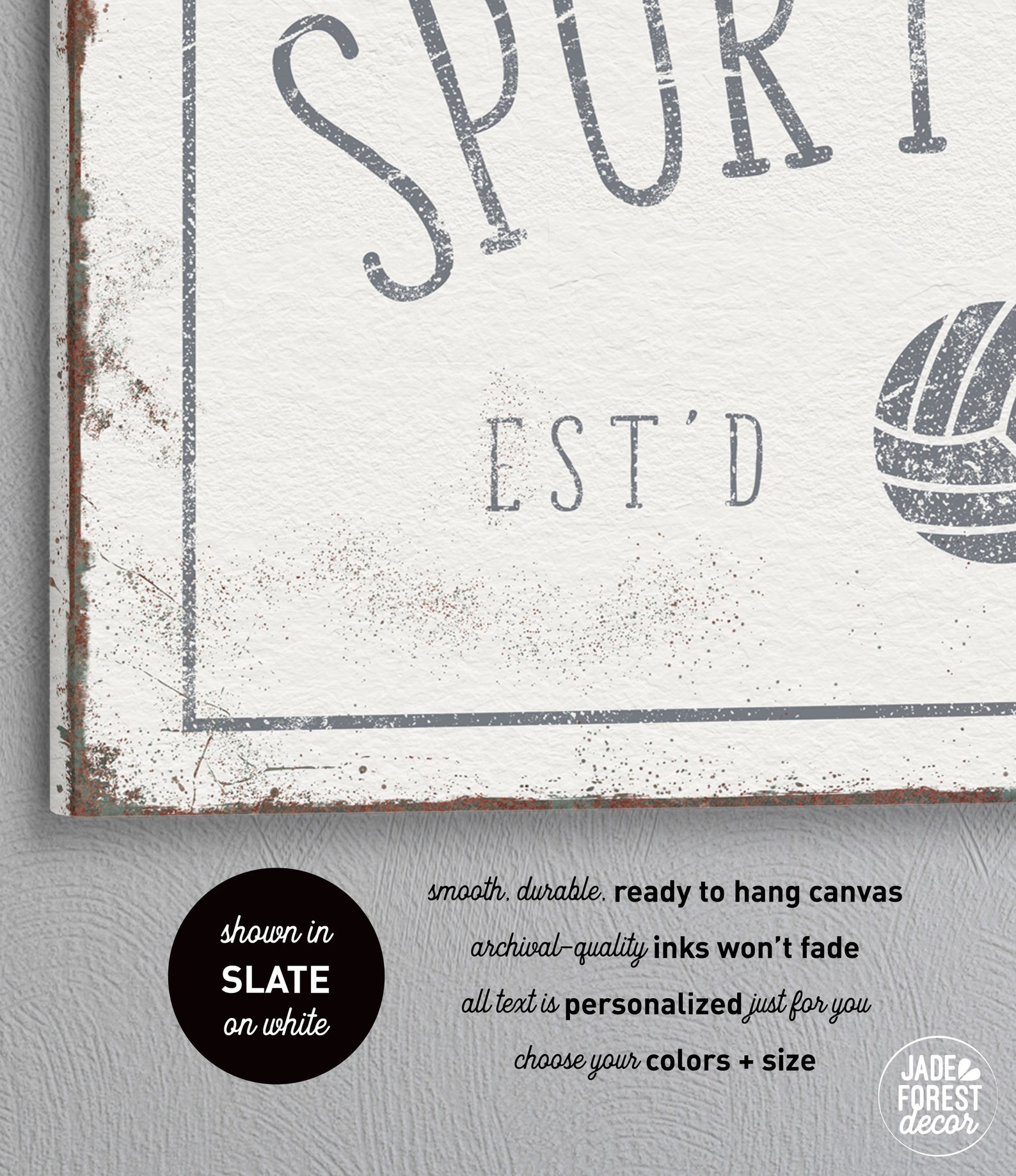 Personalized SPORTS BAR Sign Vintage Home Bar Wall Art - Etsy