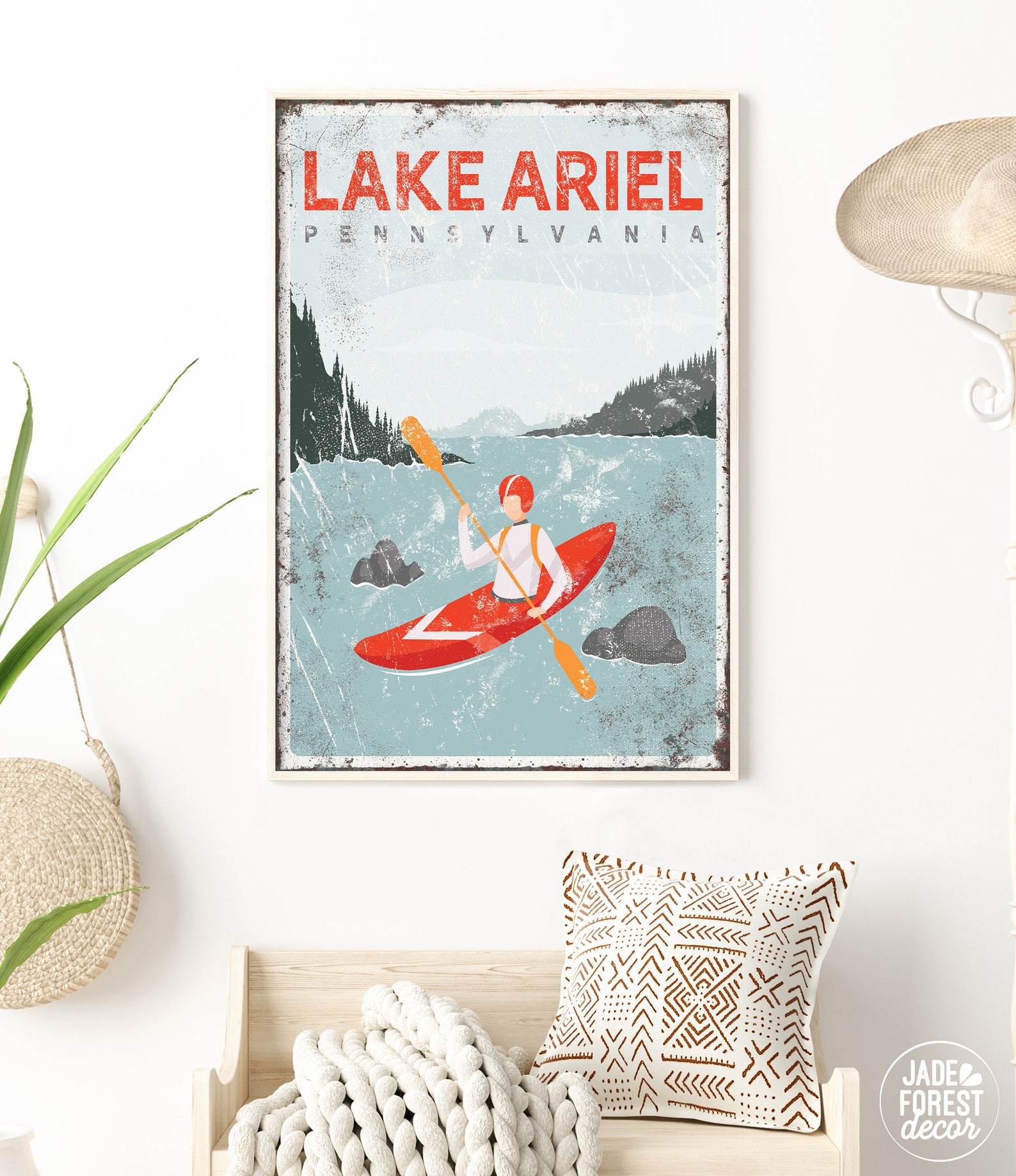 Vintage Lake Sign Personalized Lakehouse Decor Rustic - Etsy