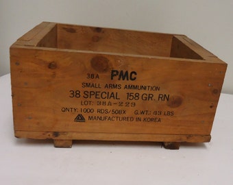 Small Wooden Ammo Box - Etsy