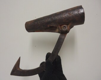 Antique Log Hook | Etsy