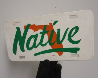 Native License Plate - Etsy