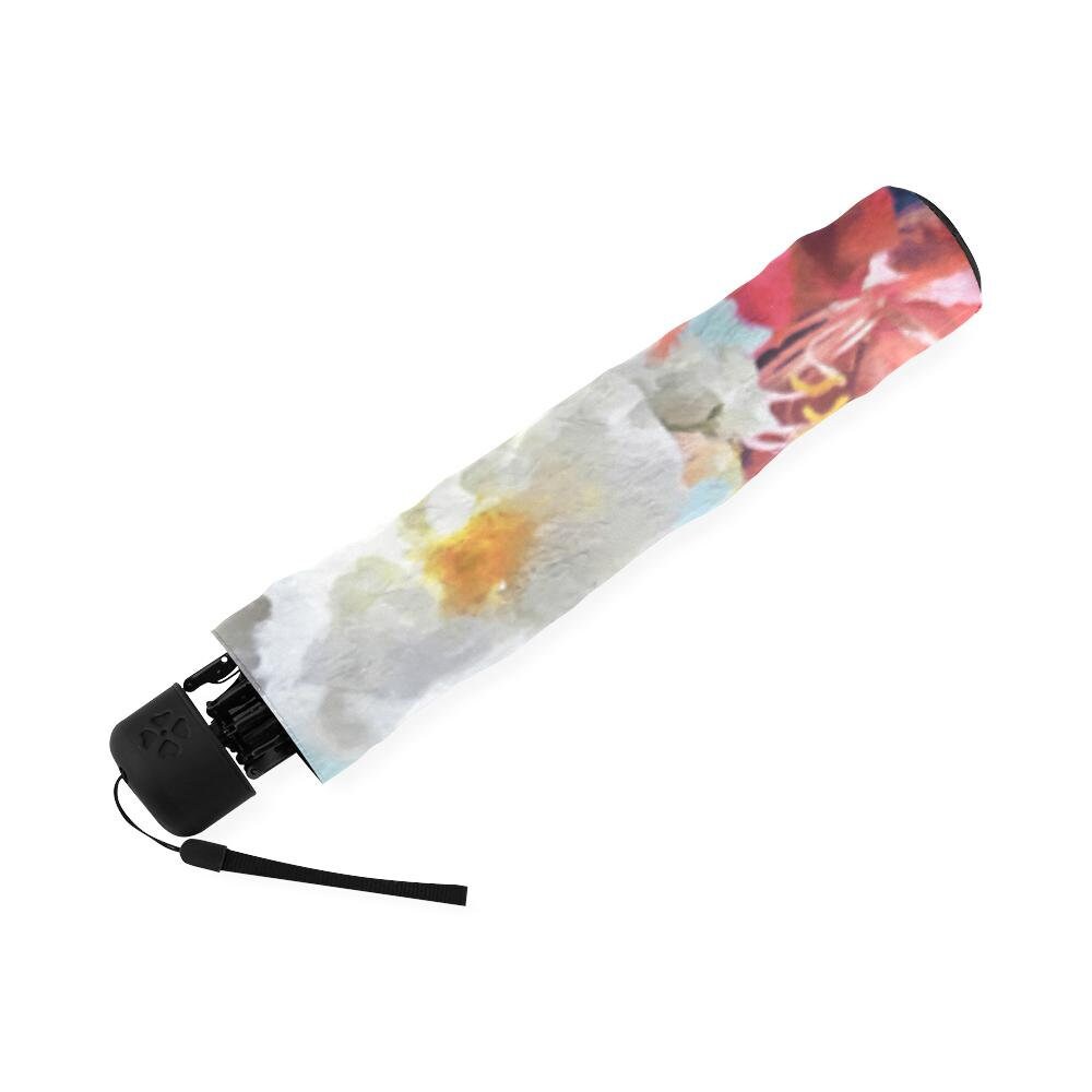 Castlefield Sunny Floral Flower Design Foldable Umbrella - Etsy