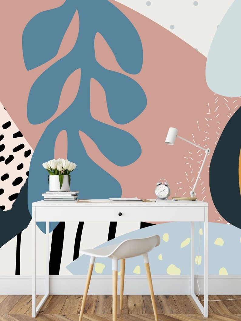 Creative Wall Mural Abstract Wall Mural Matisse Cut-outs - Etsy