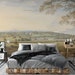 Vintage Rural Landscape Wall Mural, Scenic Wall Mural, Vintage Rural ...