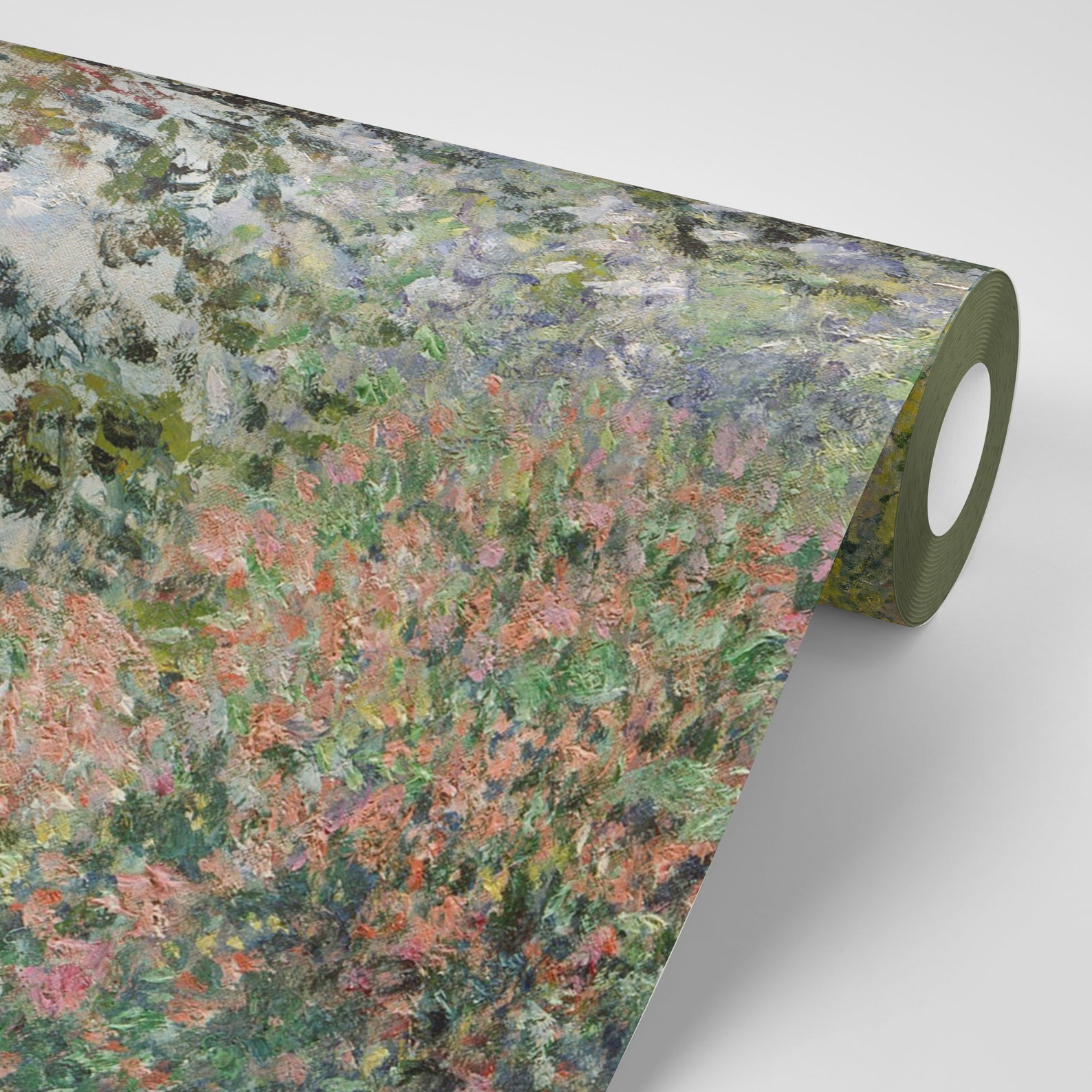 Vintage Landscape Wall Mural Vintage Wallpaper Hand-painted - Etsy