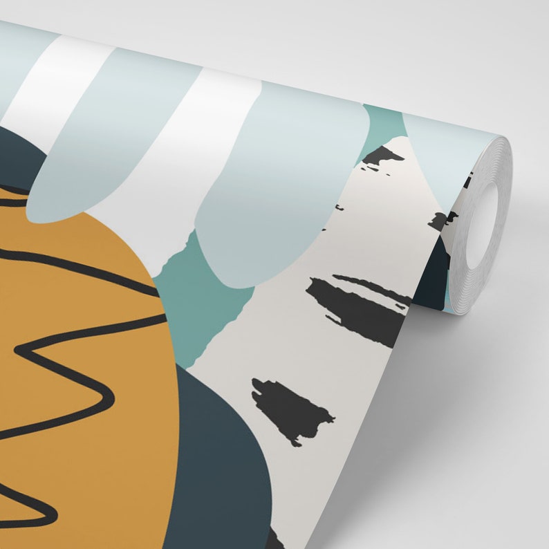 Creative Wall Mural Abstract Wall Mural Matisse Cut-outs | Etsy