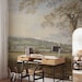 Vintage Rural Landscape Wall Mural Scenic Wall Mural Vintage - Etsy