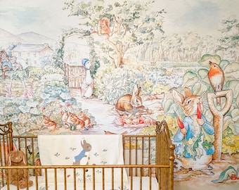 Peter Rabbit Wallpaper Nursery