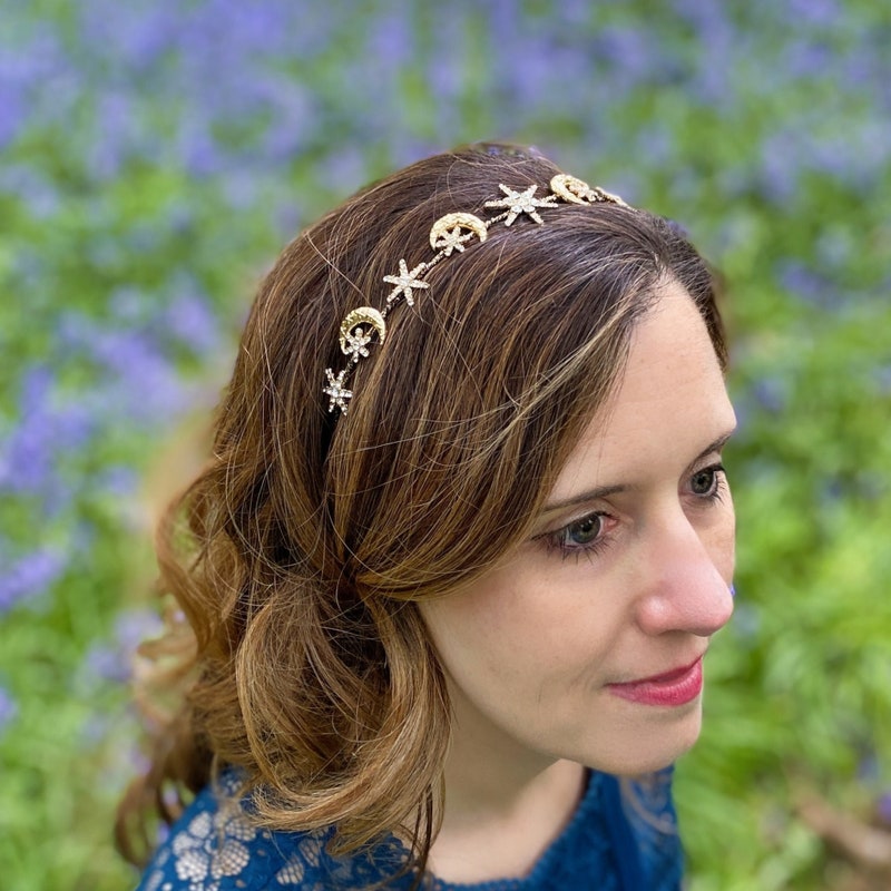 Moon Headband - Etsy