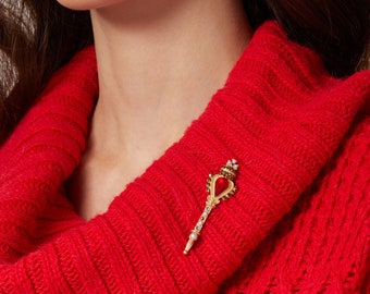 Queen Crown Pin - Etsy