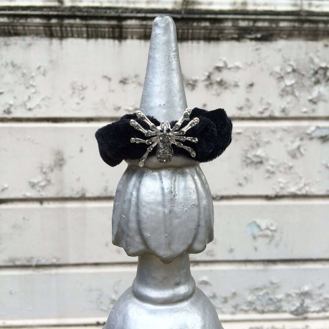 Halloween Hair Accessory Spider Scrunchie Goth Hair Steampunk Hair ...