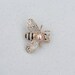 Bee Pin Bee Brooch Pearl Pin Pearl Brooch Crystal Pin Crystal Brooch ...