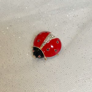Ladybird Brooch Ladybug Pin Red Brooch Ladybird Pin Ladybug Brooch ...
