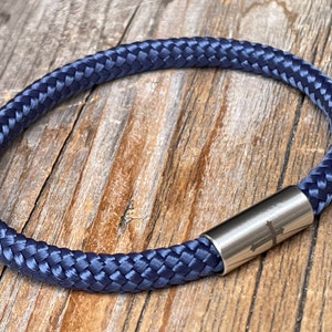 Paracord Bracelet With Cross, Religion Bracelet, Bleu Paracord Bracelet ...